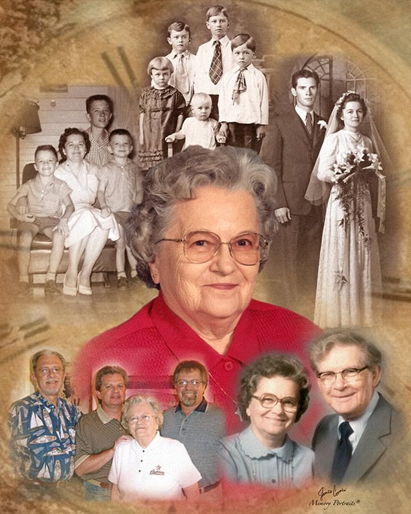 Photo Collage | Funeral Portraits