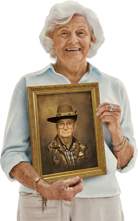Funeral Portraits | Memorial Framed Photos